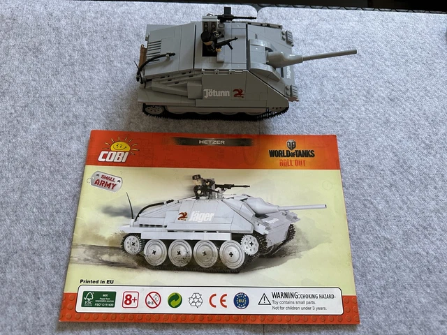 COBI 3001 - Hetzer - Jagdpanzer - WOT - WW2 -- WORLD OF TANKS EUR 70,00 ...