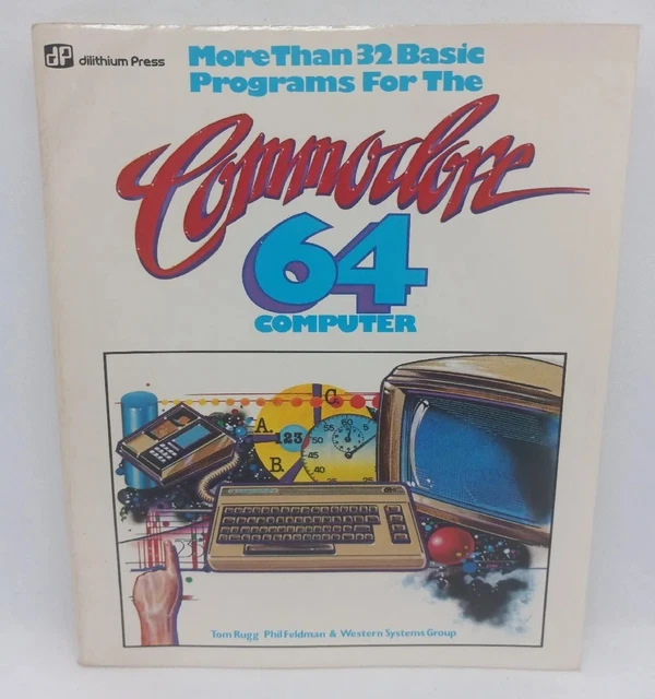 MORE THAN 32 Basic Programs for the Commodore 64 Computer * Rare 1983 ...