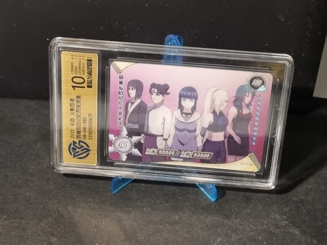 HINATA HYUGA -NARUTO Kayou -Graded Card 10 - 3D -No Psa Bgs -Nr-Hr-085 ...