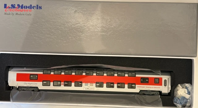 LS MODELS H0 49013 Doppelstockschlafwagen -City Night LIne- DBAG Ep. Vb DC OVP EUR 76,00 ...