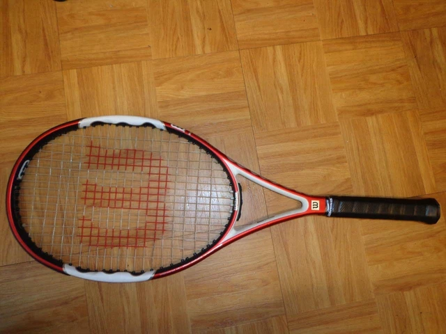 WILSON NCODE N Fury TWO 100 head 16x20 4 1/2 grip Tennis Racquet $89.99 ...