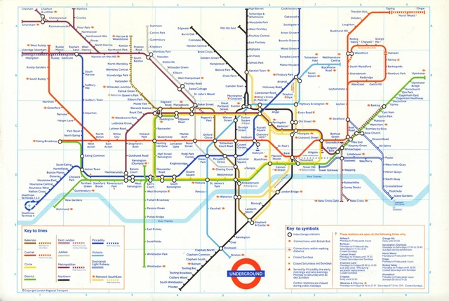 London Underground Map Route Planner FOR SALE! - PicClick UK
