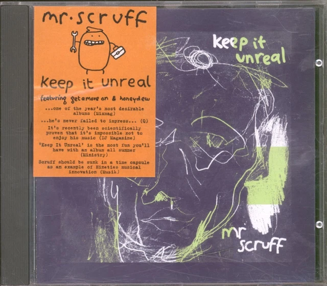 MR. SCRUFF KEEP It Unreal CD UK Ninja Tune 1999 CD. Has info sticker on ...