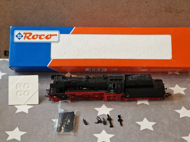 ROCO H0 63223 Dampflok BR 023 102-7 DB Mit Raucheinheit Nr.9 Unbespielt ...