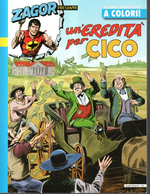ZAGOR PRESENTA UN'EREDITÀ per CICO - a colori ed. IF EUR 4,00 - PicClick IT