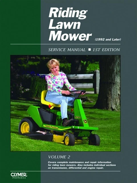 RIDING LAWN MOWER 92- V2 Revue technique Haynes Clymer Anglais Etat ...