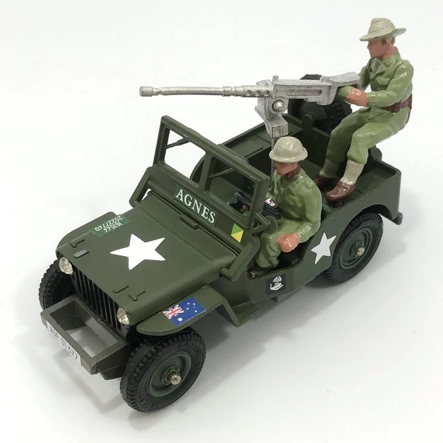 BRITAINS DEETAIL WW2 *Australian Army* Willys Jeep Conversion. VGC! £39 ...