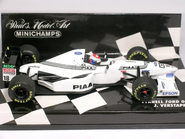 F1 TYRRELL FORD 025 #18 PIAA Jos Verstappen 1997 - Minichamps 1/43 EUR ...