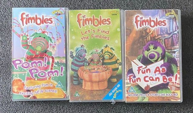 THE FIMBLES VINTAGE VHS Video Bundle X 3 Various Titles £19.99 ...
