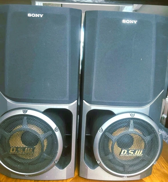 LARGE SONY SS-XB500 3-Way Super Woofer Speakers - Full Range Bass ...