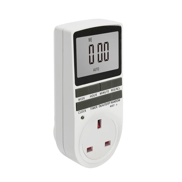 DIGITAL TIMER SWITCH Socket Digital Electronic Timer Switch LCD Display T6B9 $16.77 - PicClick CA