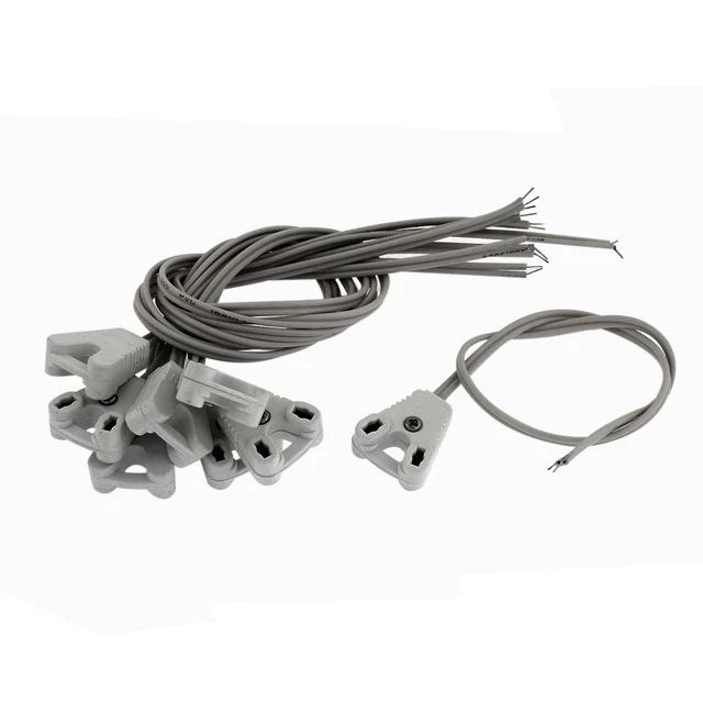 250V 1A T8 Base Fluorescent Tube Lamp Holder Socket 30cm Long Cable ...