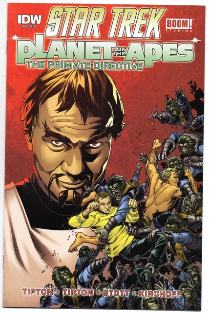 IDW BOOM STAR Trek Planet Apes 4 Comic hochwertige NM 9.2 ...