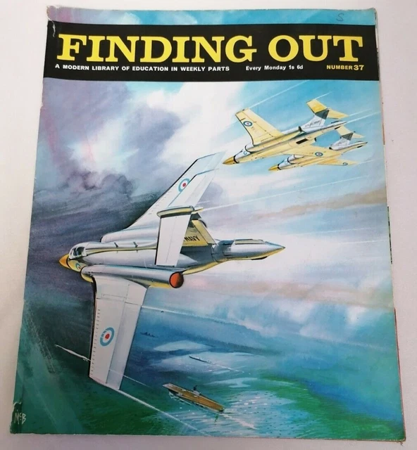 MAGAZINE - VINTAGE Purnell 1960s Finding Out Weekly Educational ...