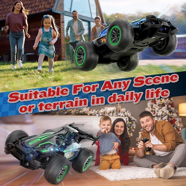 20KM/H RC CAR 2.4GHz Off-Road Remote Control Car 2WD Fast Buggy Gift ...