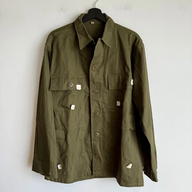 WWII US ARMY OD-7 Deadstock Mint HBT Jacket w/ Cutter Tags £800.95 ...