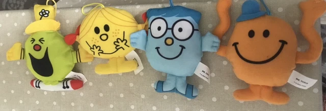 MR MEN AND Little Miss Soft Toy/plush Bundle X 4 McDonald’s £2.79 ...