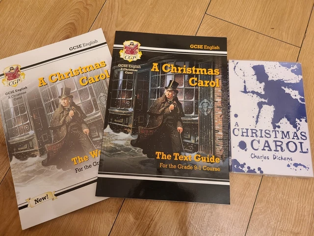 GSCE ‘A CHRISTMAS Carol’ Cgp Text Guide, Workbook And Book £7.50 ...