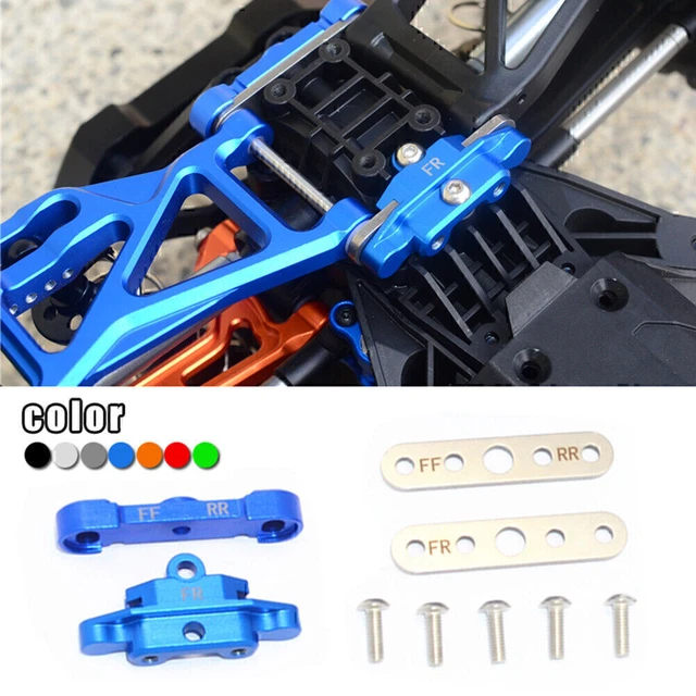 ALUMINIUM FRONT LOWER Arm Tie Bar Mount Fit For RC 1/10 Traxxas MAXX ...