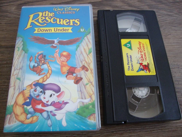 WALT DISNEY CLASSICS The Rescuers Down Under VHS Video Tape 1997 EUR 5 ...