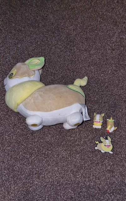POKÉMON YAMPER PLUSH with Yamper figurines and keychain £12.00 ...