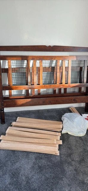 KING SIZE BED frame £57.90 - PicClick UK