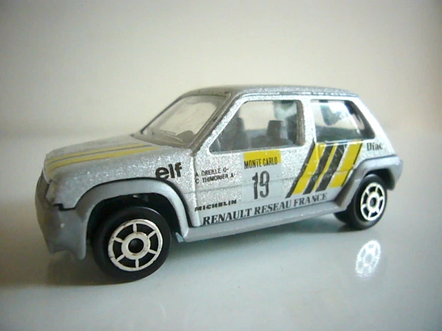 MAJORETTE: RENAULT 5 GT Turbo, excellent condition, made in France EUR ...
