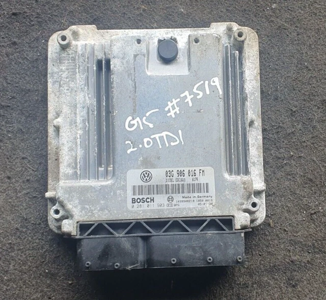 VW GOLF MK5 2004-2008 2.0 Tdi Engine Ecu Control Module #7519 £29.99 ...
