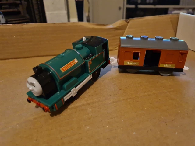 PETER SAM TRACKMASTER and sodor mail truck. Old style £25.00 - PicClick UK
