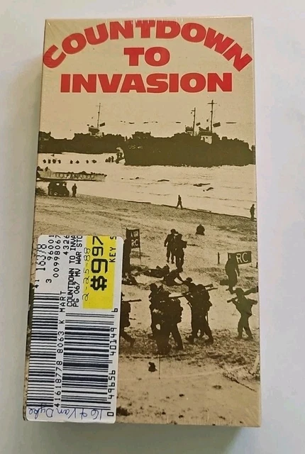 COUNTDOWN TO INVASION VHS SEALED Simitar VTG WWII £15.36 - PicClick UK