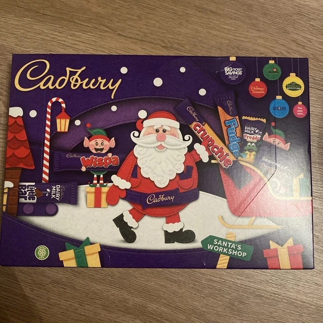 CADBURY MEDIUM SANTA Selection Box 125g BBE 31/03/2025 £0.99 - PicClick UK