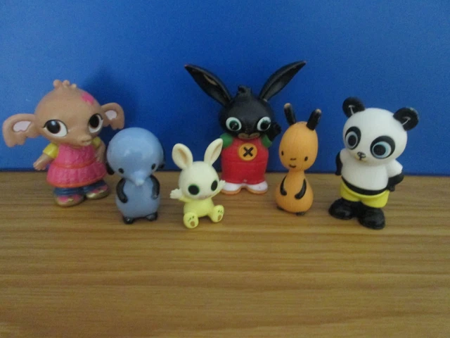 BING & FRIENDS - Cbeebies - 6 Figures - Bing, Sula, Pando, Flop, Amma ...