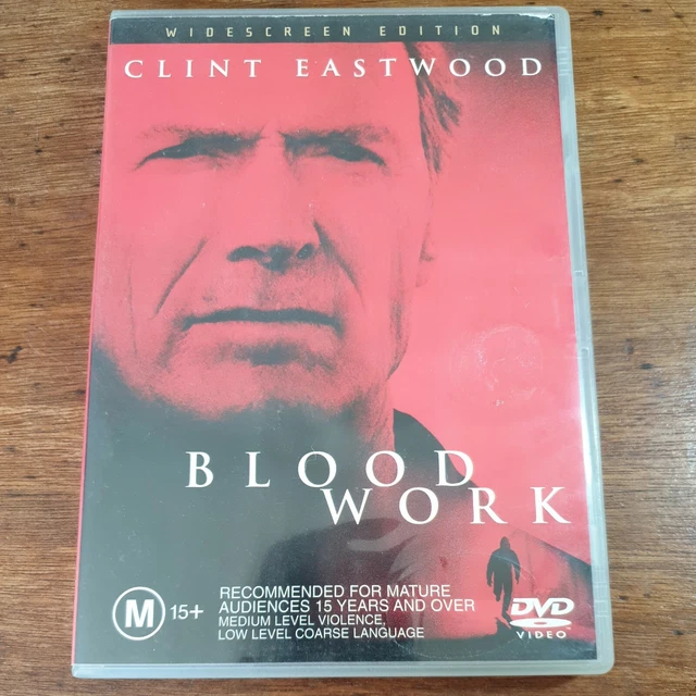 BLOOD WORK DVD Widescreen Edition Clint Eastwood R4 LIKE NEW FREE POST ...
