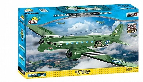 COBI - 5701 DOUGLAS C-47 SKYTRAIN (Dakota) D-Day Edition‏ £109.33 ...