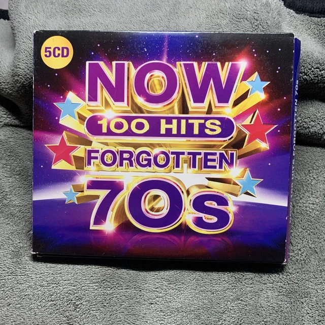 5 DISC CD Album - Now 100 Hits Forgotten 70'S Slik Sweet Clout Eruption ...