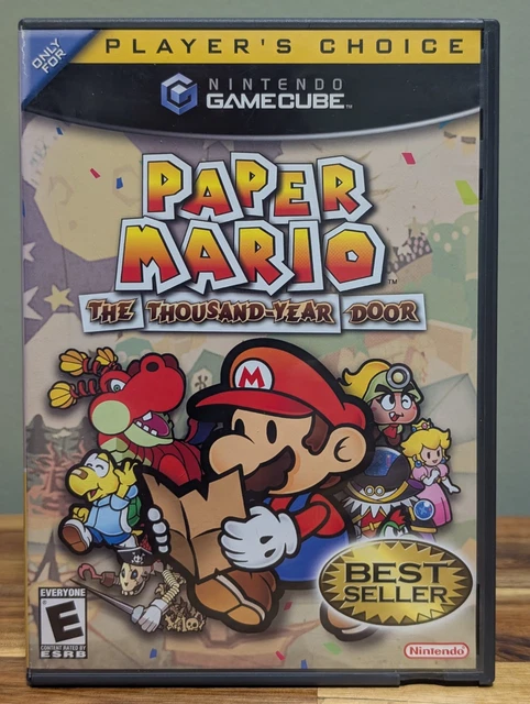 PAPER MARIO: THE Thousand-Year Door (Nintendo Gamecube, 2004) No Manual ...