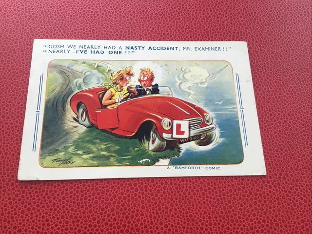 CLASSIC BAMFORTH * Comic Seaside Humour Postcard *** Lot 5 £0.99 ...