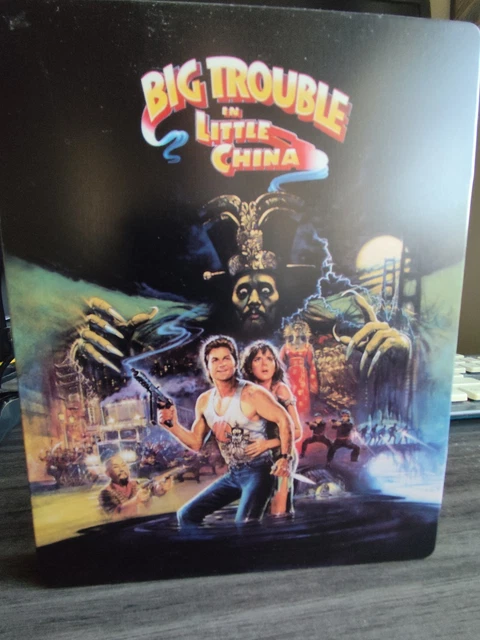 BIG TROUBLE IN Little China Blu Ray Steelbook Arrow FREE UK POSTAGE £39 ...