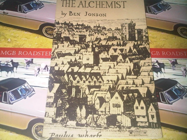 THE ALCHEMIST PLAY by Ben Johnson Theatre Programme Nottingham ...