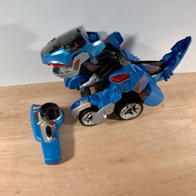 VTECH SWITCH AND Go Dash The T-Rex Toy - Blue Remote Controlled Car ...