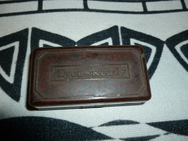 BAKELITE EVER-READY RAZOR DARK RED BAKELITE CASE VINTAGE New - £27.75 ...