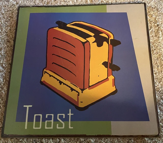 VINTAGE TOASTER sign Diner Deli Restaurant Tin 14x14 Toast $45.00 ...
