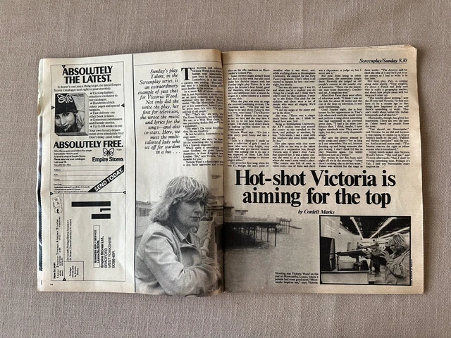 VINTAGE TELEVISION - "UK TV Times" Aug 1979 Nicholas Ball Anthony ...