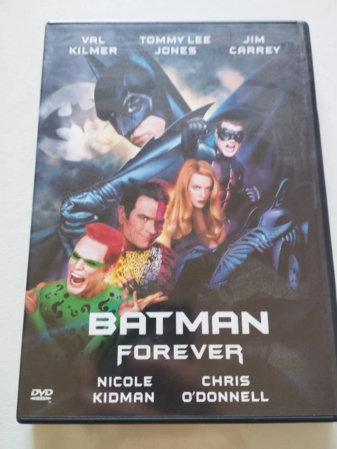 BATMAN FOREVER JIM Carrey Tommy Lee Jones - DVD Spanish English Region ...