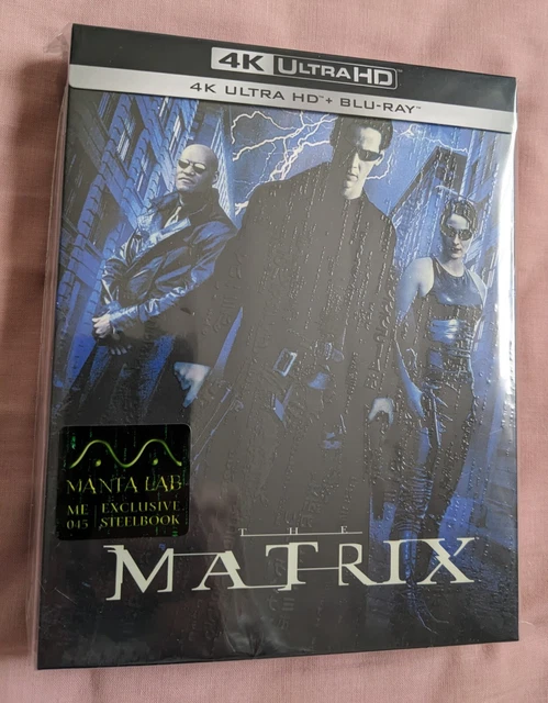 THE MATRIX MANTA Lab Steelbook Full Slip 4K Blu-Ray £64.00 - PicClick UK