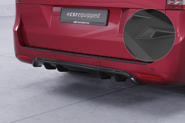 HECK ANSATZ SPOILER Diffusor für Mercedes Benz V-Klasse 447 HA301-L EUR 164,00 - PicClick DE