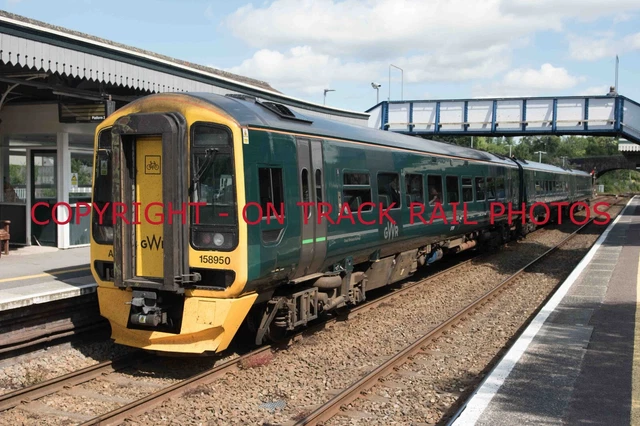 UK RAILWAY PHOTOGRAPH Of Class 158 Dmu 158950. Rmdmu2Nd-267 £1.58 ...