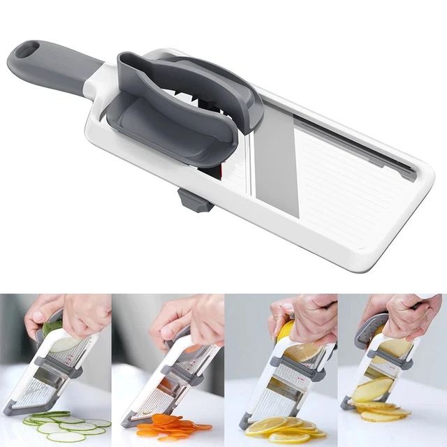 PROFESSIONAL MANDOLIN SLICER Vegetable Cutter Food Fruit Chopper Tool 3 ...