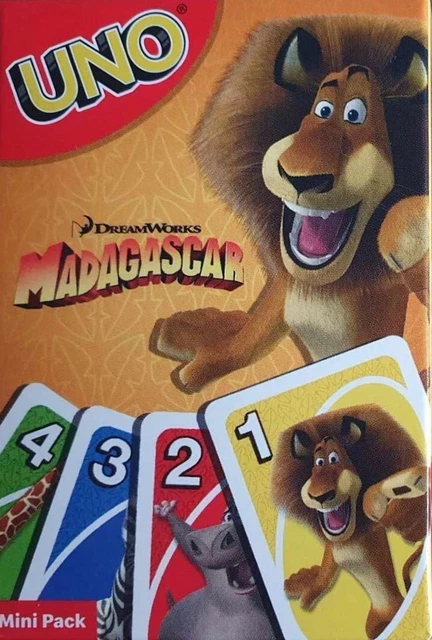 2024 MCDONALD'S MADAGASCAR Mini UNO Cards. £2.95 - PicClick UK