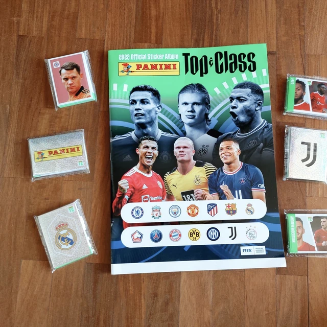 FIGURINE PANINI TOP Class 2022 Album Vuoto Piu Set Completo 366 ...